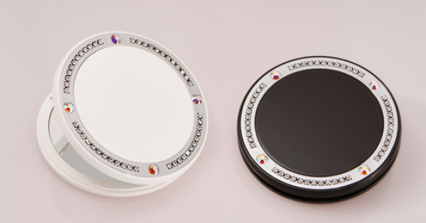 M729 - 7x & Normal Rhinestone Compact